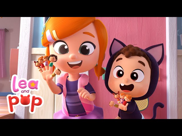 Sing the Finger Family with Lea and Pop! Fun Kids Song - Nursery Rhymes ...