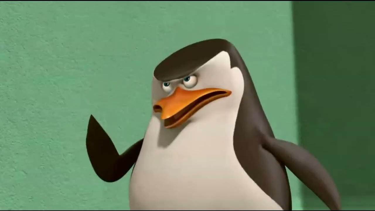 You Dont Ever Get Between A Penguin And His Water Penguins Of Madagascar Youtube