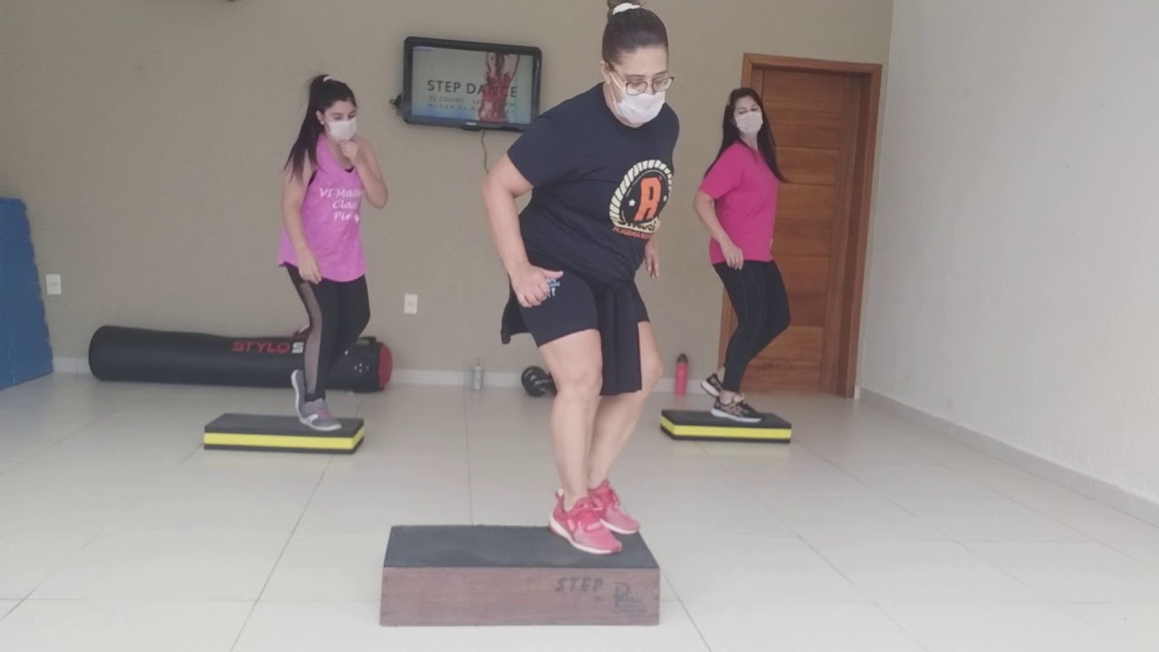 Aula step academia reentry - YouTube