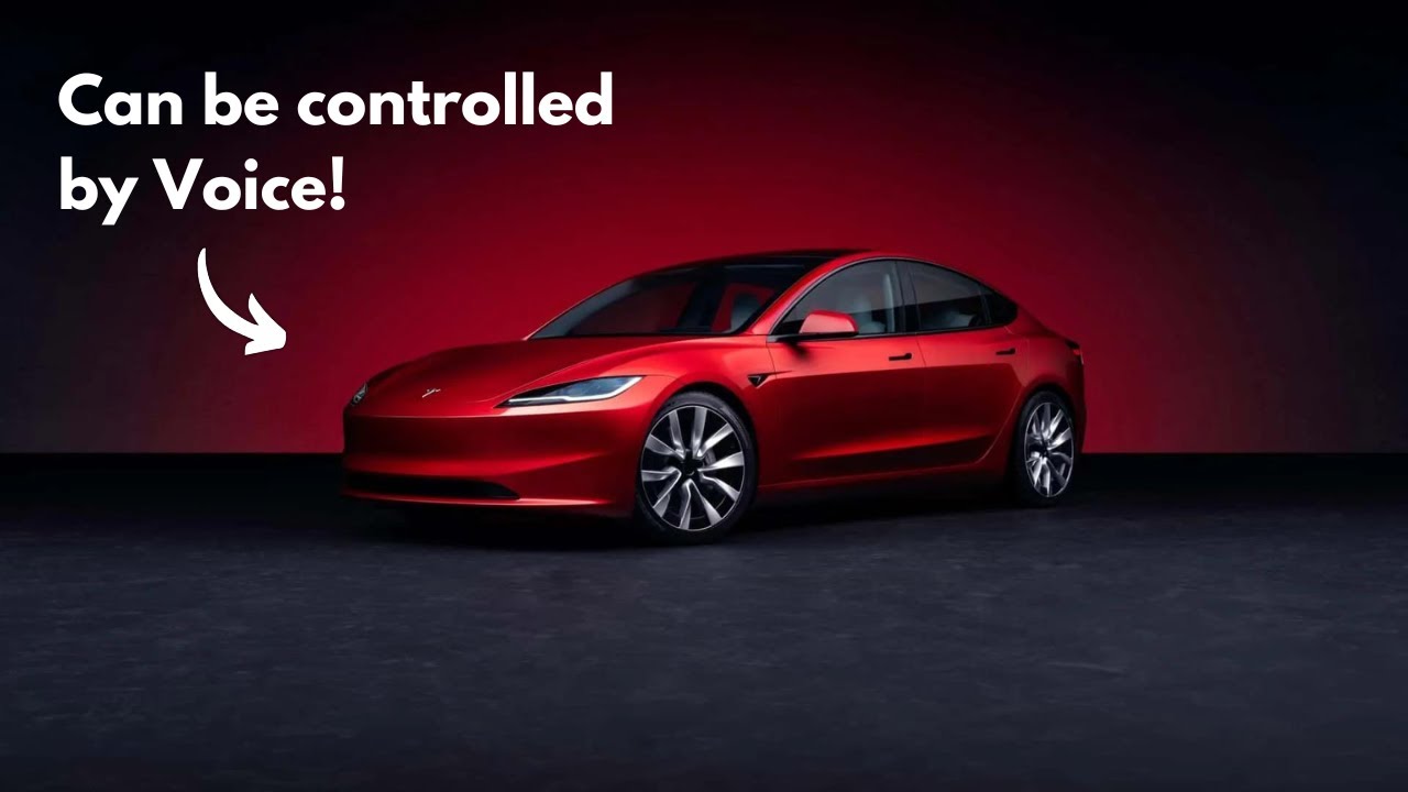 Tesla's Voice assistant is coming SOONER than you think! - YouTube