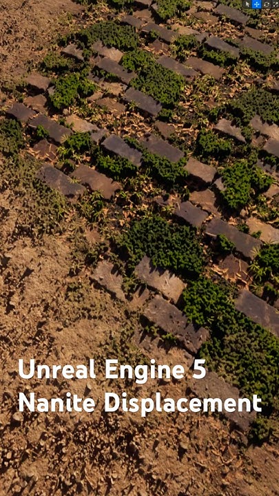 Nanite Landscape Blend Material With Displacement - Unreal Engine 5.5 #gamedev #unrealengine ...