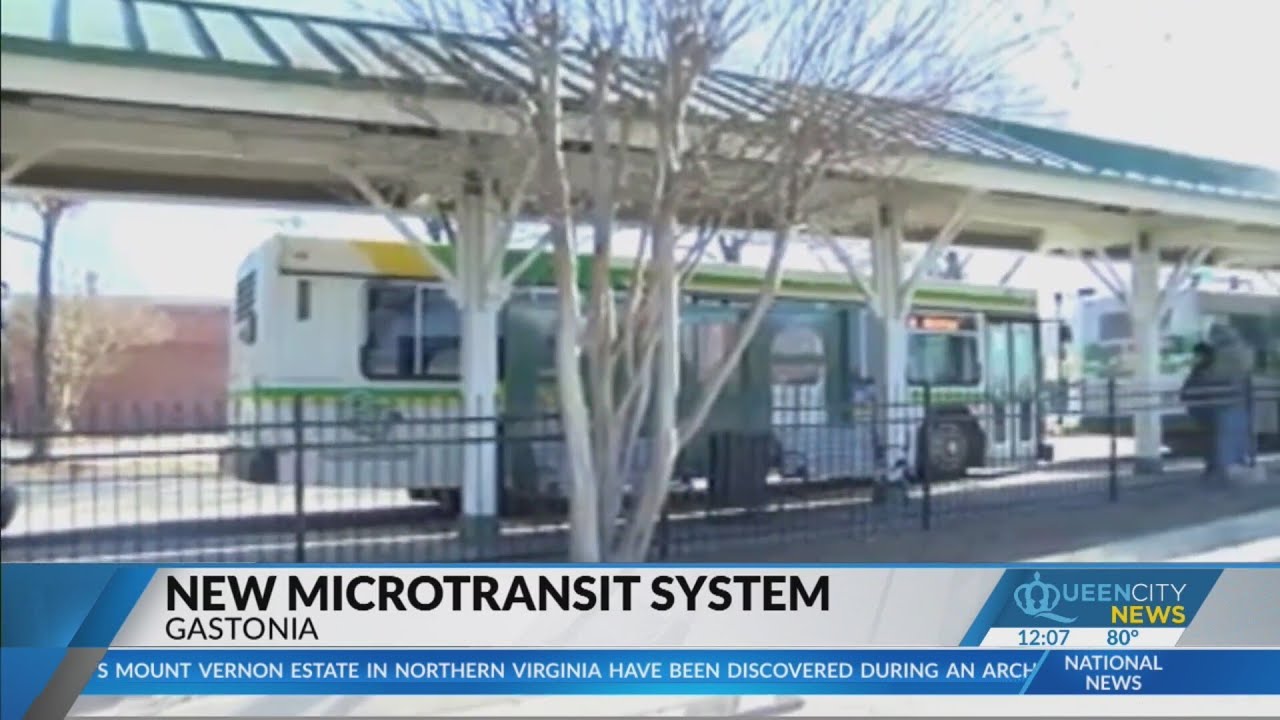 Gastonia offers incentives on new micro transit system - YouTube