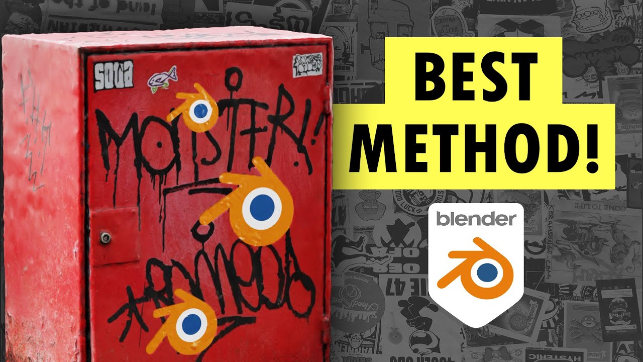 Project Decals onto your 3D Models! - YouTube