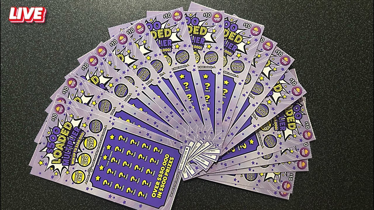 $200 FULL BOOK Live Loaded $500’s Australian Scratch Tickets with Dad ...
