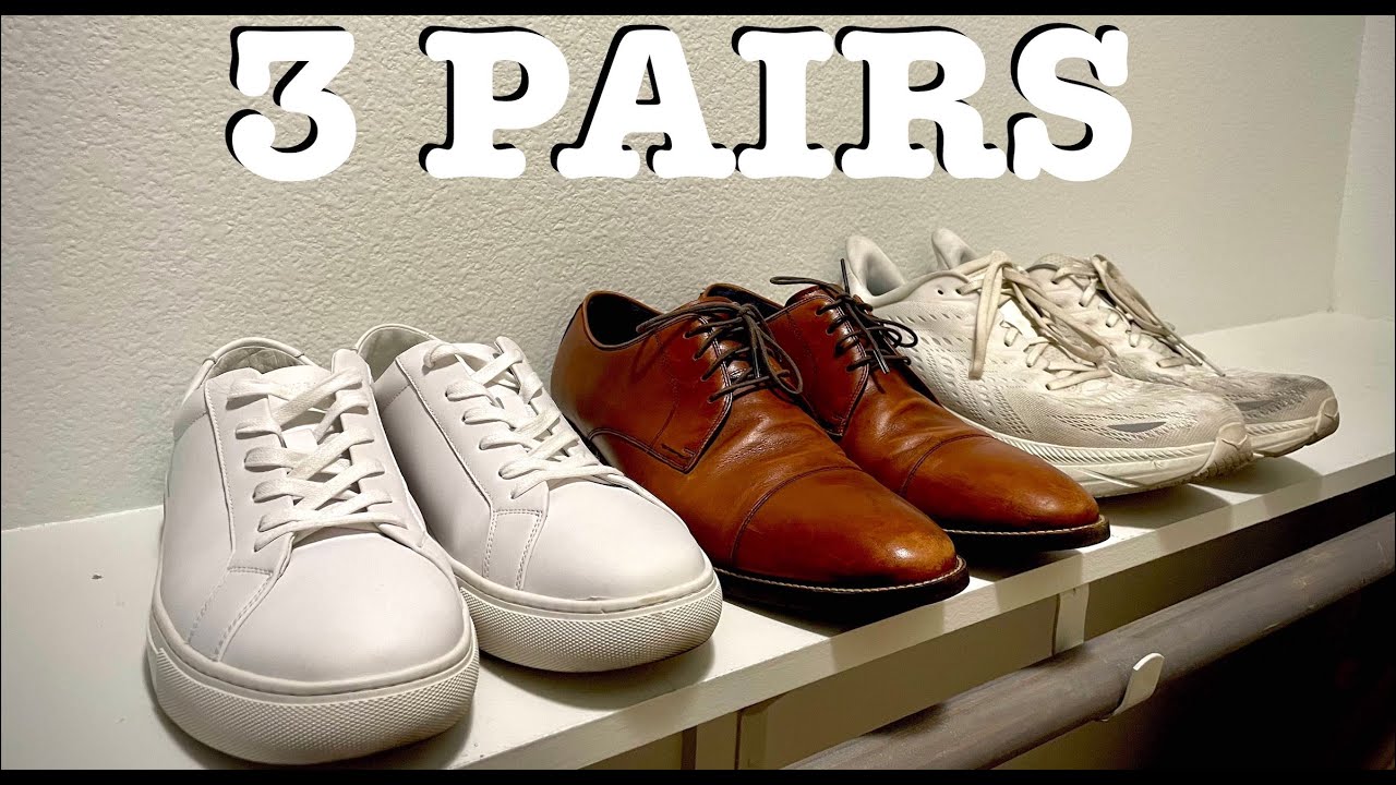The ONLY 3 Shoes I Wear - YouTube