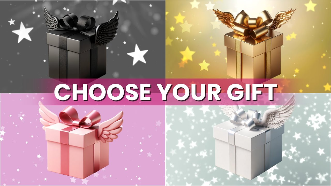 Choose your gift 🎁💝4 gift box challenge - YouTube