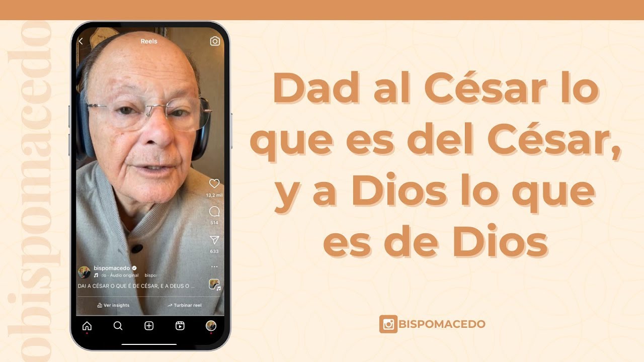 Dad al César lo que es del César, y a Dios lo que es de Dios - YouTube