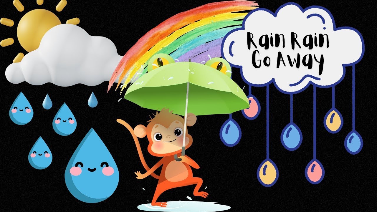 Rain Rain Go Away | Baby Sensory | Educational Songs| Nursery Rhymes ...