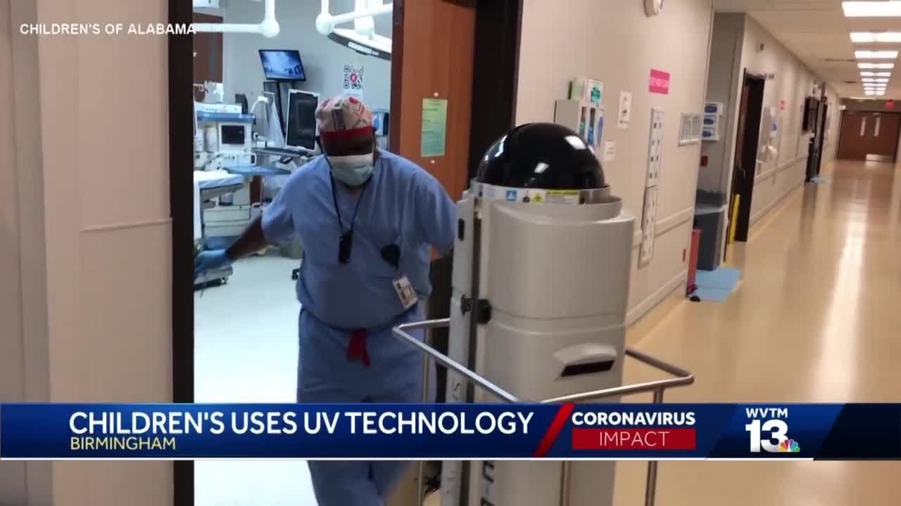 Children's of Alabama uses UV light technology to zap germs in ...