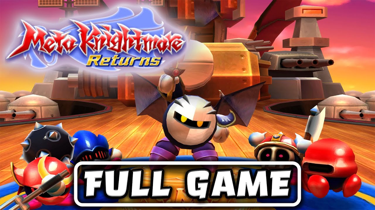 Kirby Planet Robobot HD: Meta Knightmare Returns - FULL GAME - No ...
