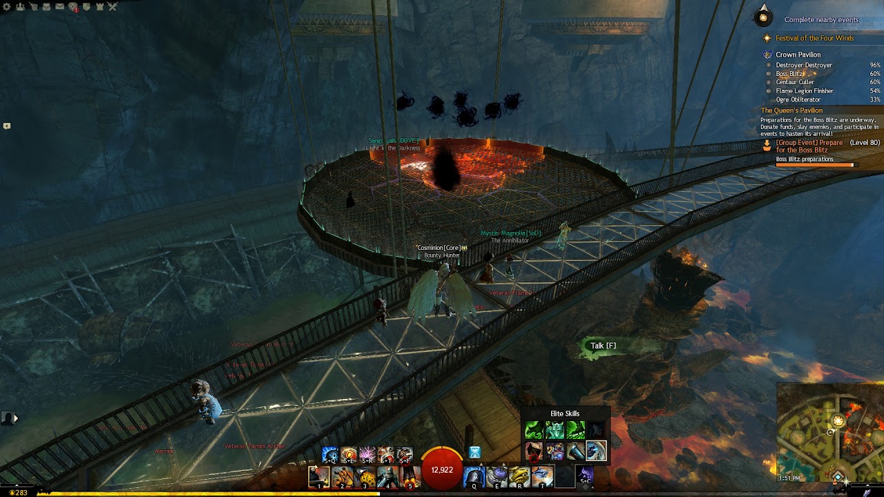 Guild Wars 2 - Where to Use Queen's Gauntlet Entrance Tickets - YouTube