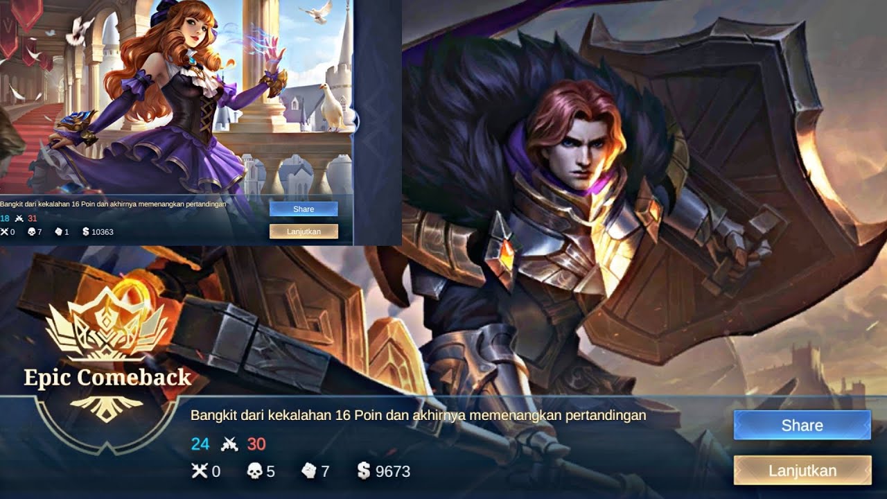 REAL MOMEN EPIC COMEBACK‼️MOBILE LEGENDS‼️ - YouTube