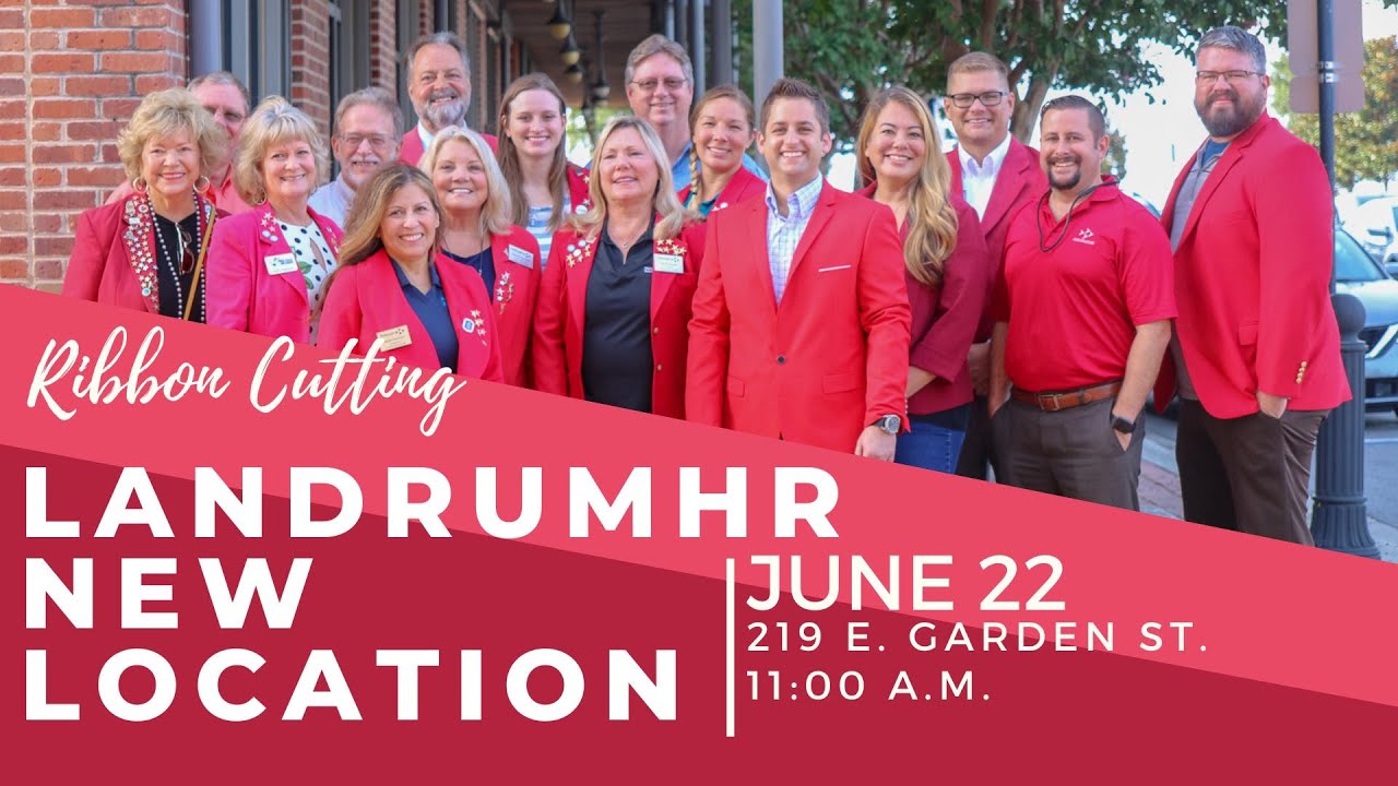 LandrumHR Ribbon Cutting with the Pensacola Chamber - YouTube