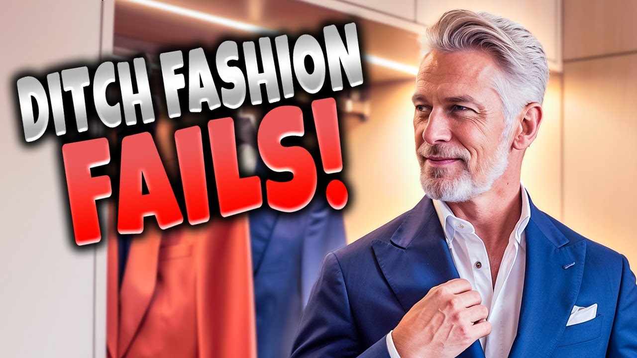 7 Fashion Mistakes Older Men Must Avoid - YouTube