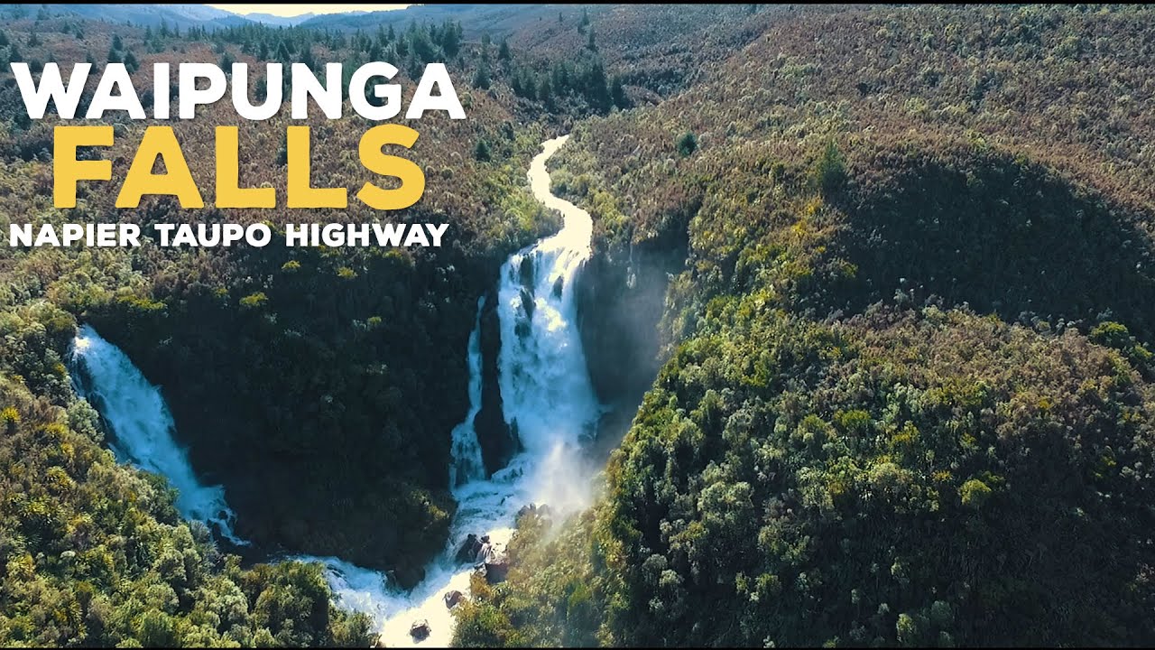 Waipunga Falls | Napier - Taupo Highway | New Zealand - YouTube