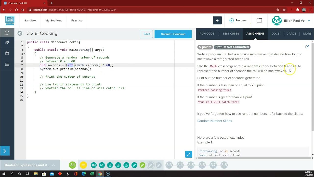 CodeHS Nitro 3 2 - YouTube