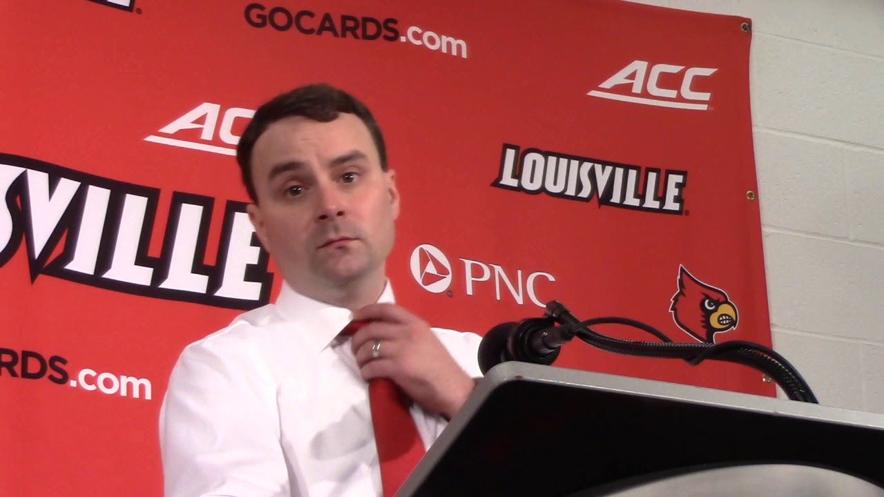 Archie Miller postgame: Louisville: Dec. 9, 2017 - YouTube