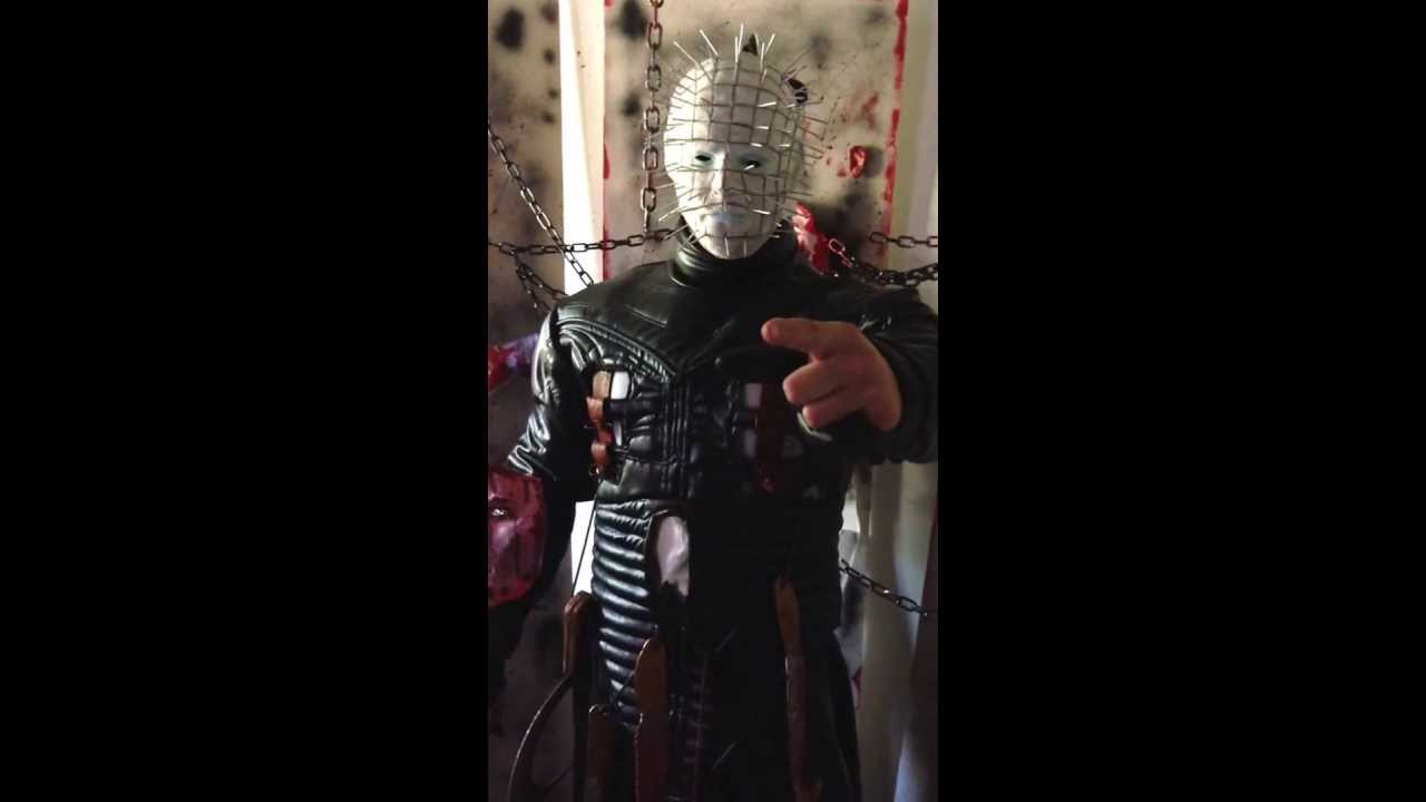Hellraiser pinhead tribute to clive barker cosplay blood creepy napoli ...