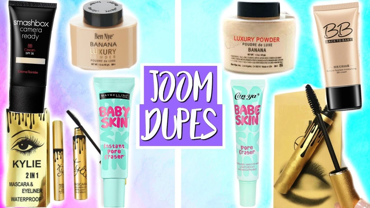 Joom Makeup Produkte im Live Test! Besser als Wish & Amazon? - YouTube