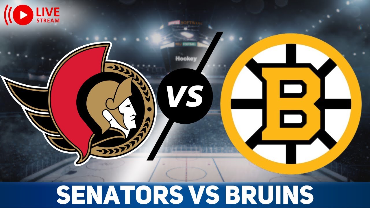 Ottawa Senators vs Boston Bruins LIVE GAME REACTION & PLAY-BY-PLAY ...