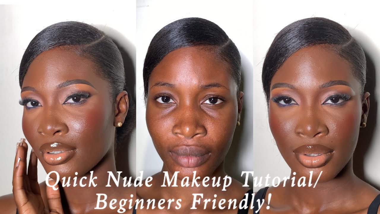 Nude Makeup look +Detailed,Informative&Beginners Friendly Tutorial # ...