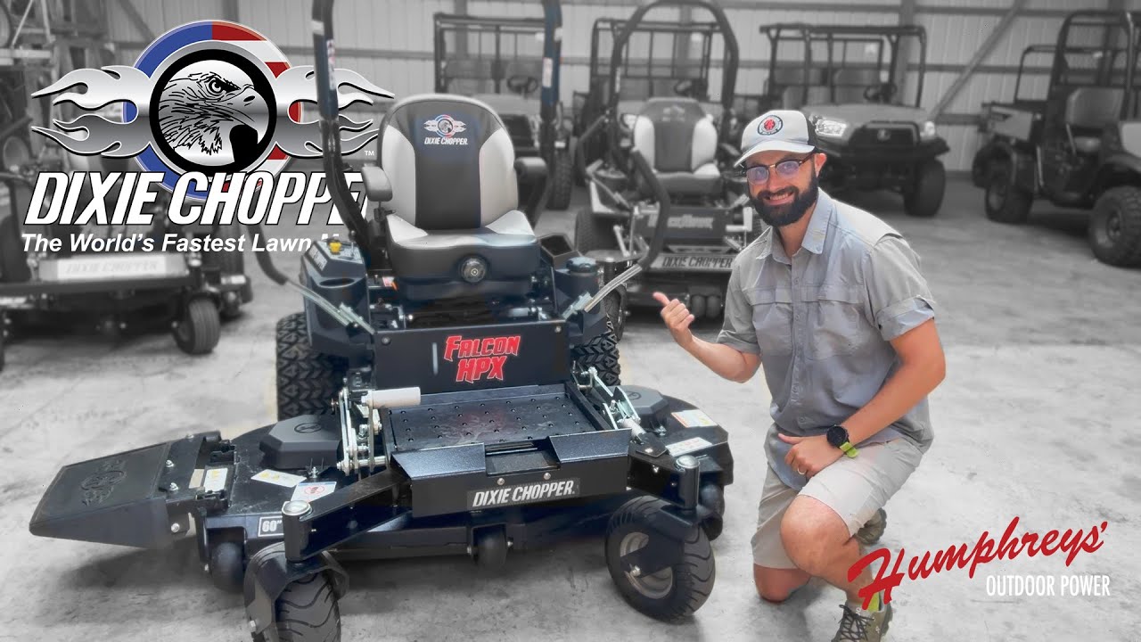 Meet Dixie Chopper's Newest Mower: The Falcon HPX! - YouTube