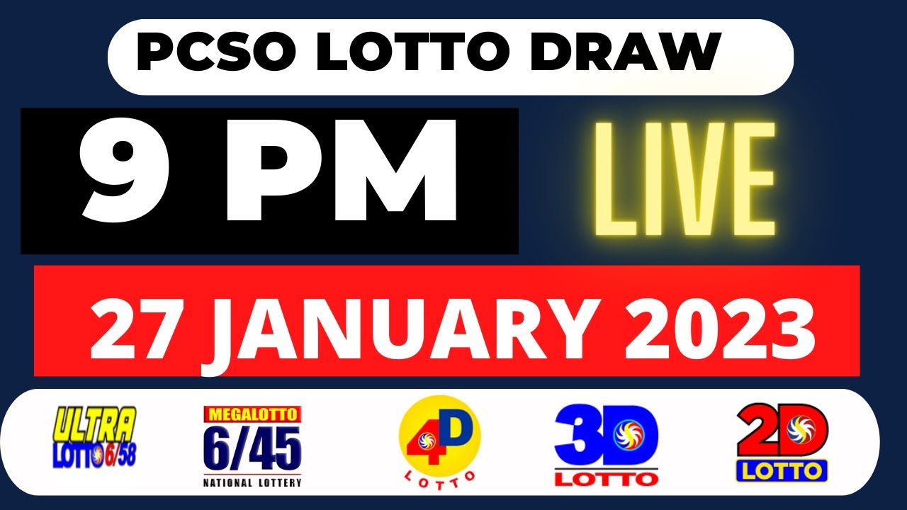 pcso lotto results today | pcso live draw 9pm today - YouTube