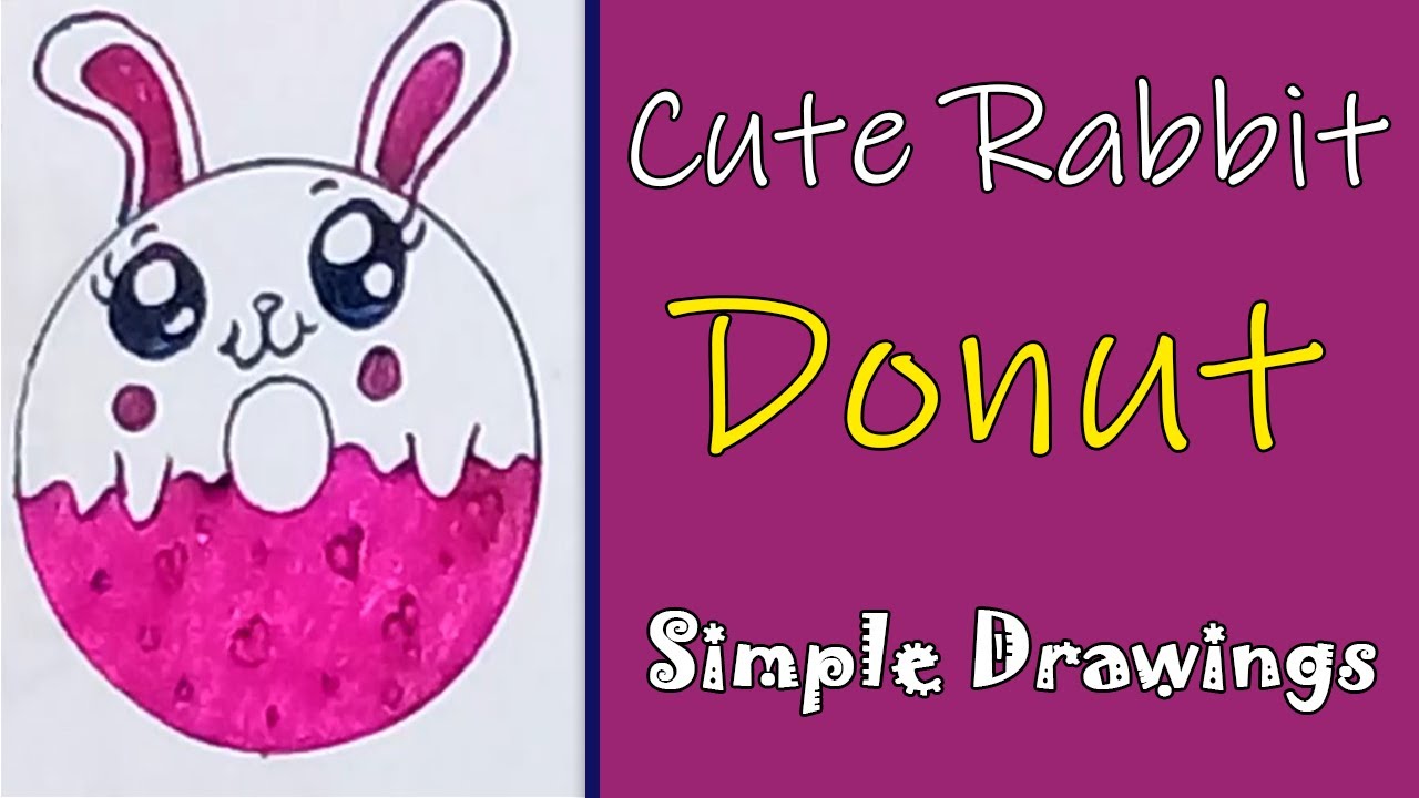 Easy and Cute Rabbit Donut | Kid Pid Art | Art By Sam - YouTube
