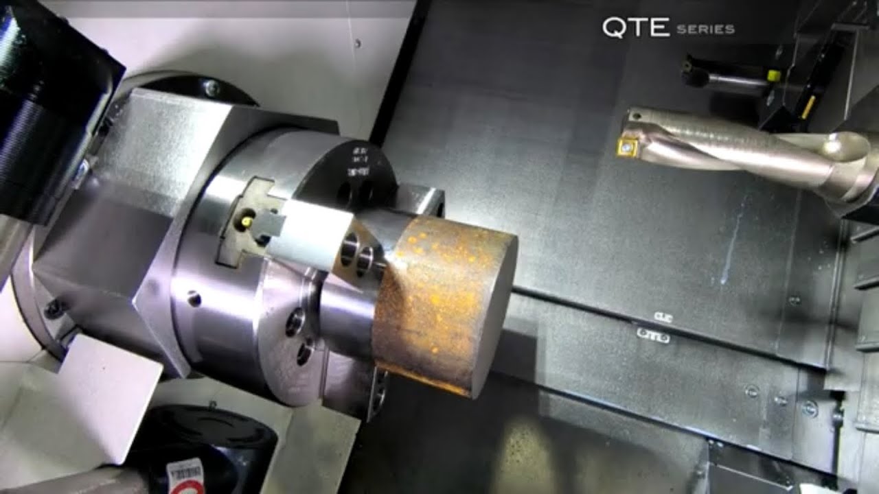 Mazak Quick Turn QTE-200 SG | CNC-Drehmaschine - YouTube