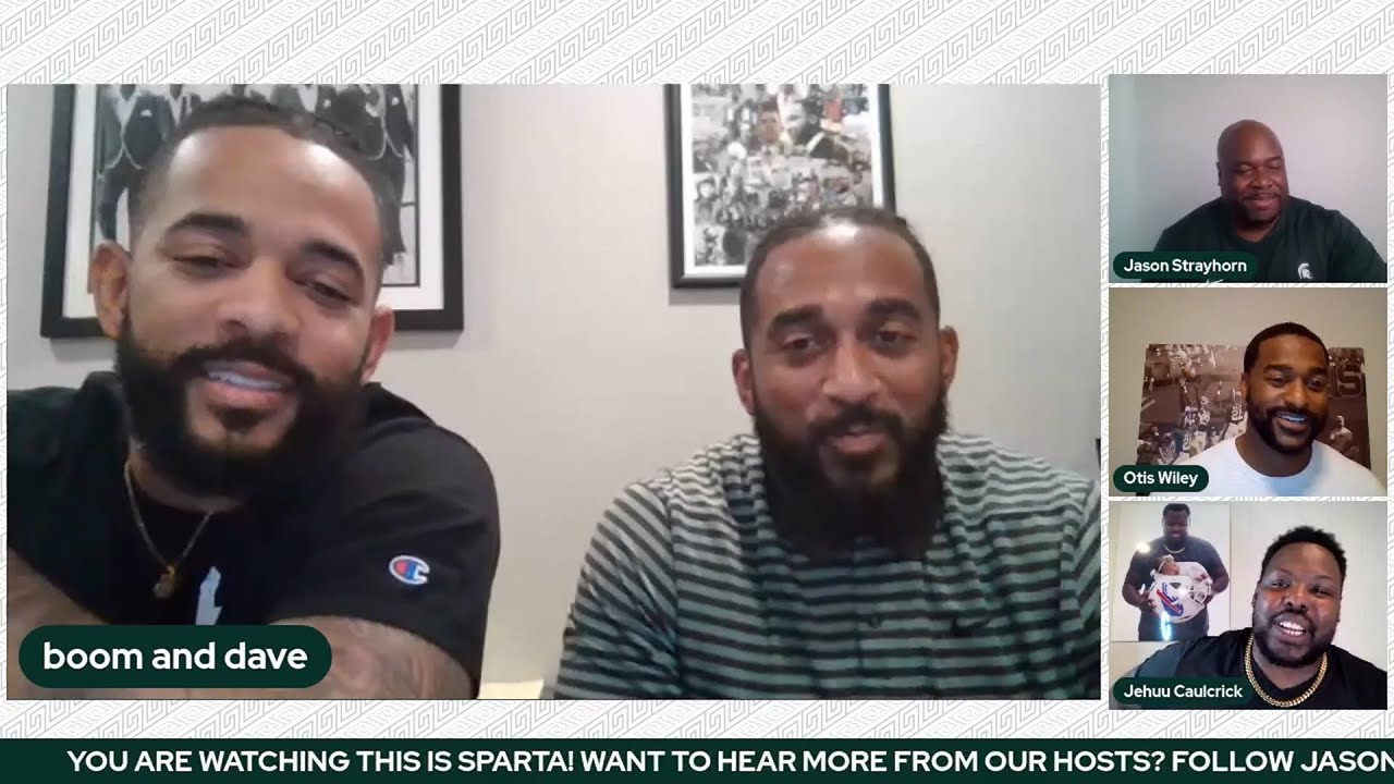 Boom Herron & David Herron talk Michigan State football vs Ohio State ...