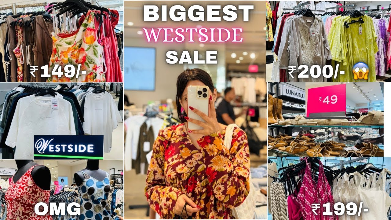 Westside Biggest Sale LIVE 2025 😍 | Starts at Just ₹49/- | Westside ...