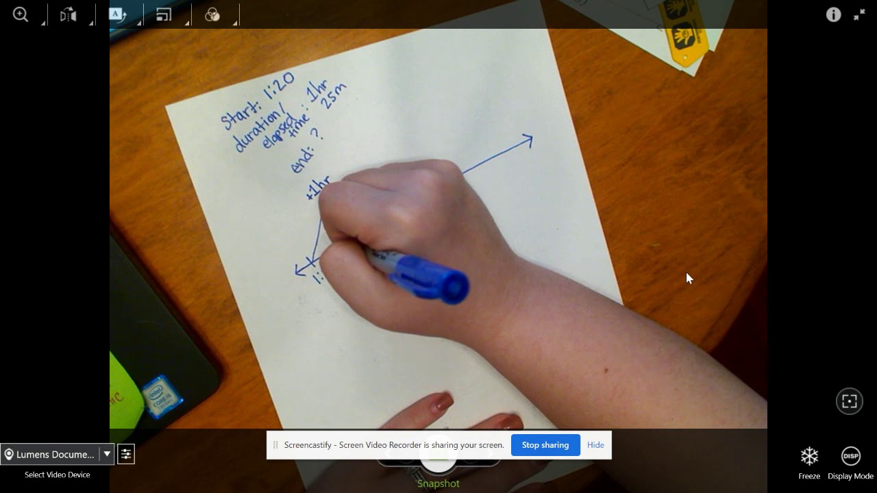 Start and Elapsed time known-find the end time - YouTube