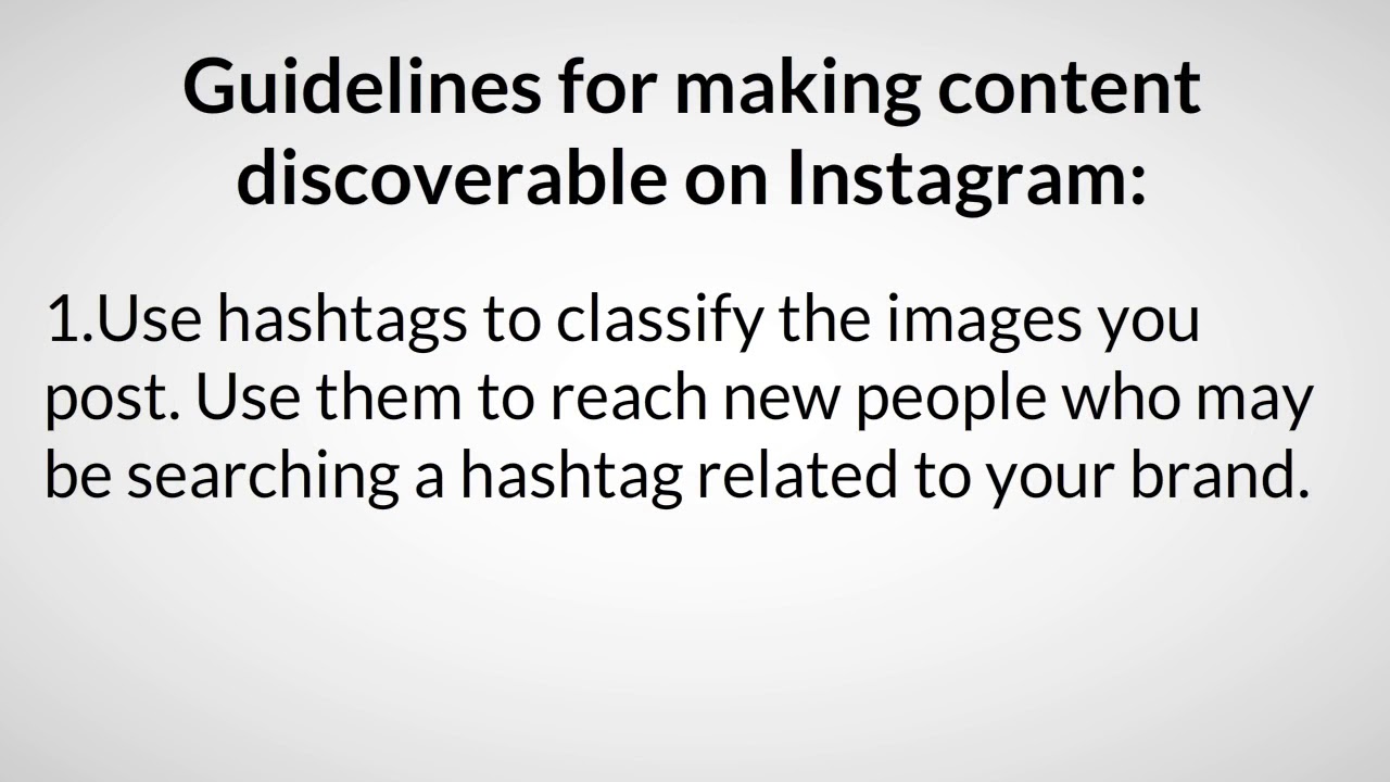 Making content discoverable on Instagram - YouTube
