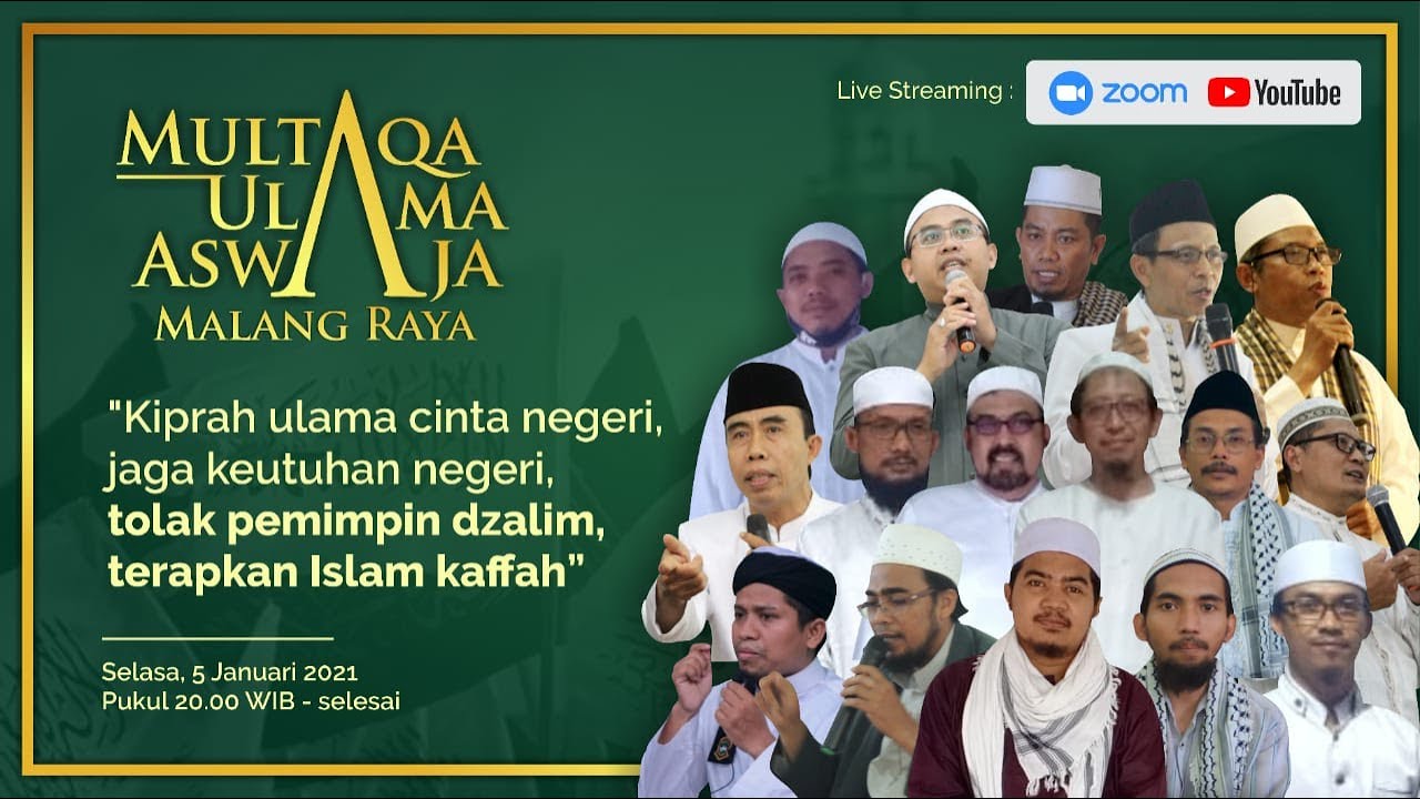 Live Multaqo Ulama Aswaja Malang Raya Youtube