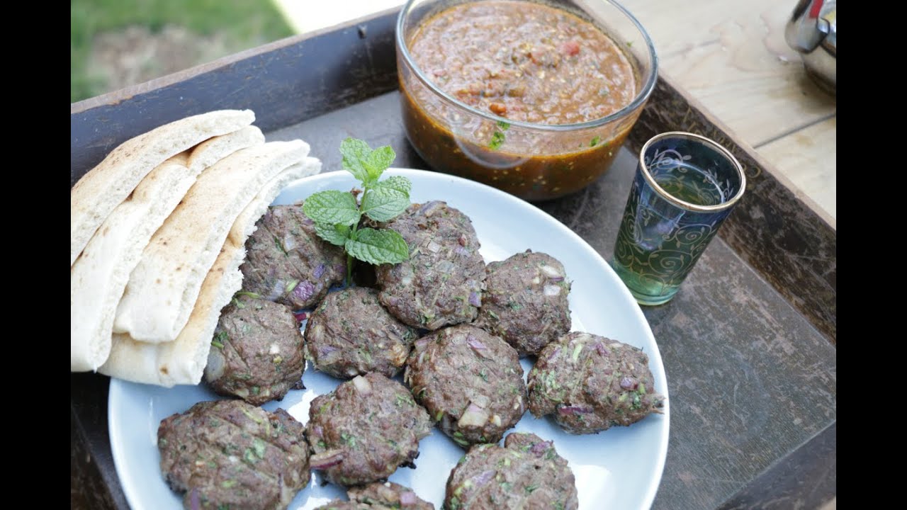 Moroccan Kefta Burger - YouTube