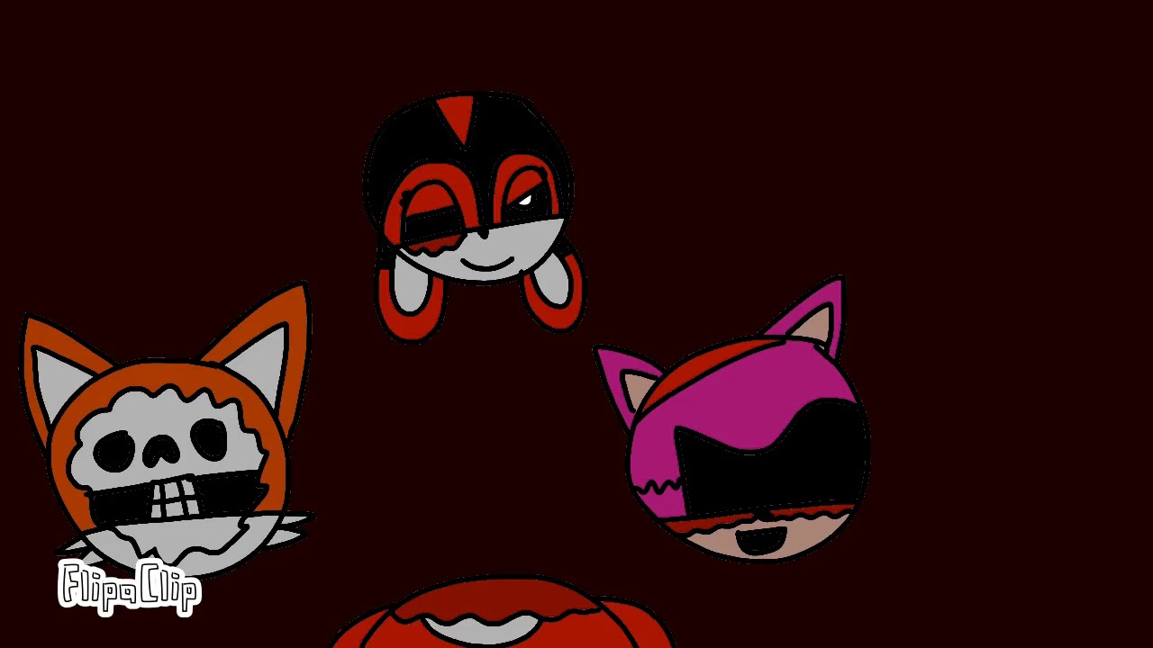 Tails The Ugly Fox,Kunckles The Headless Echidna,Mutated Rose,and Cream ...