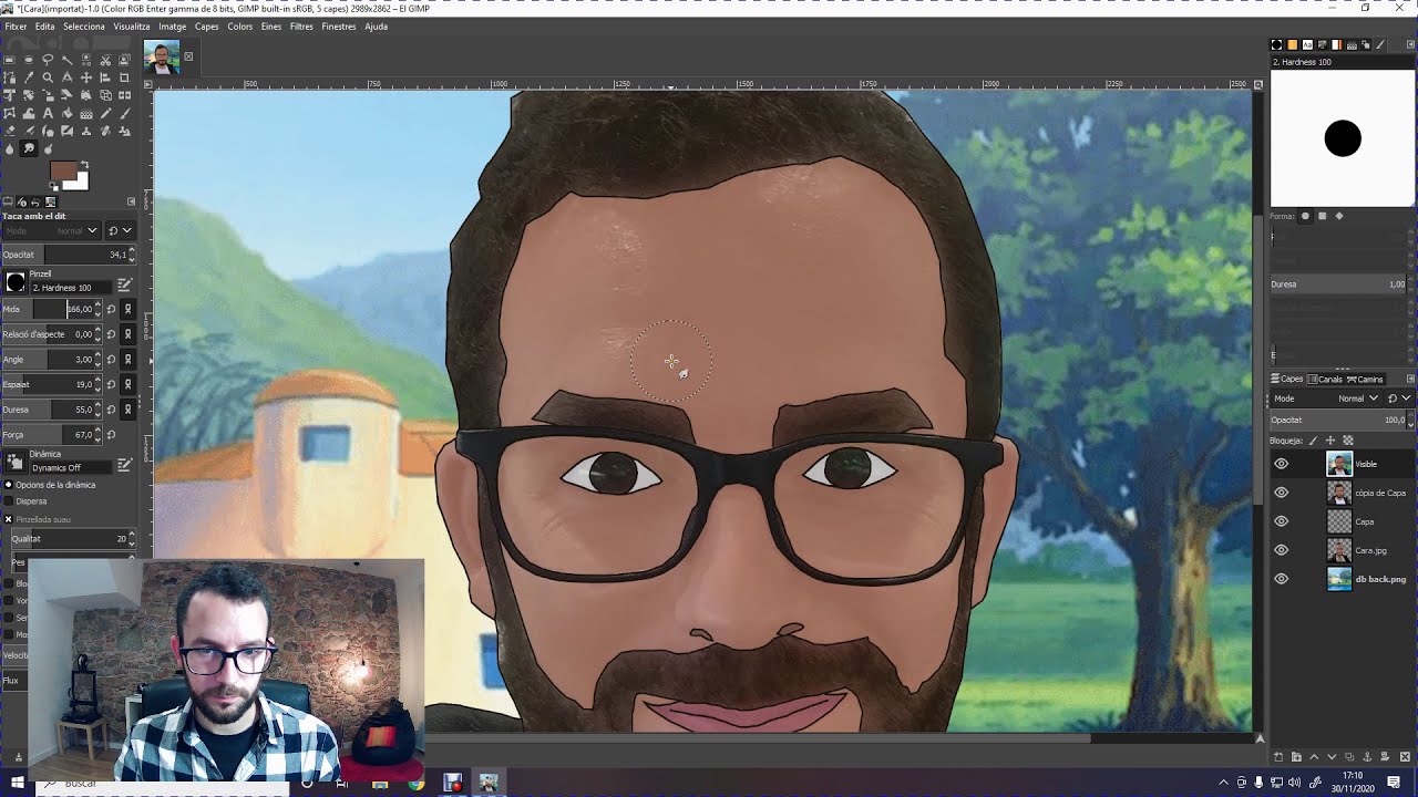GIMP - Crear còmic - YouTube