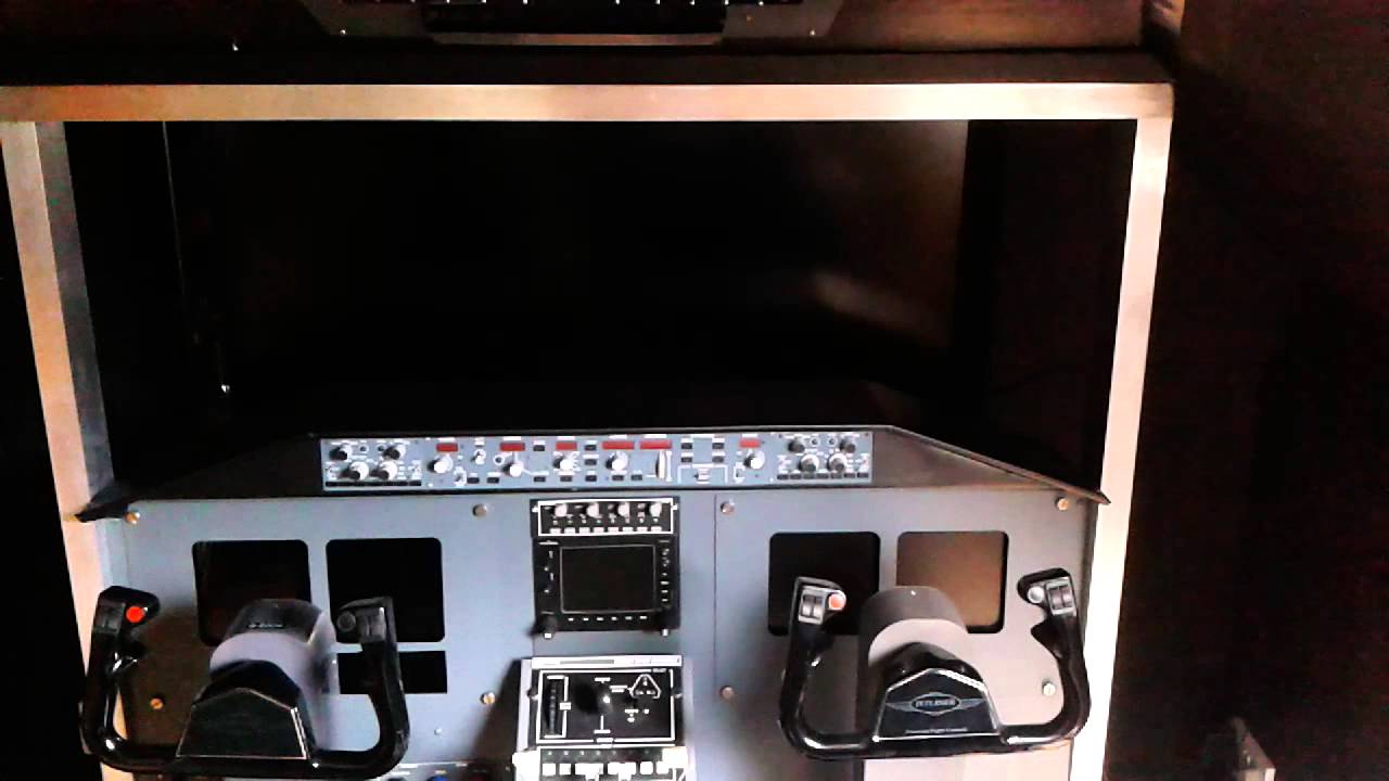 Home Flight Simulator Overhead for Sale! - YouTube