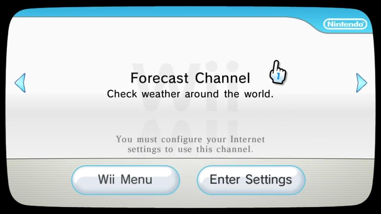 Wii Menu V1.0 - YouTube