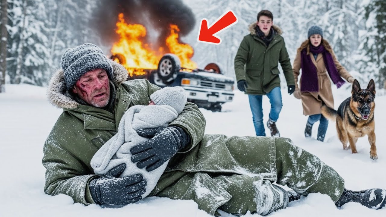 Twin Teens and Their Shepherd Found a Wounded Veteran and Newborn ...