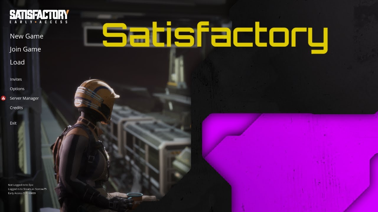 Satisfactory (Not the update yet) New Save - YouTube