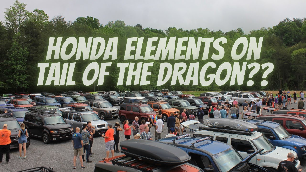 I Went to the World’s Largest Honda Element Meet | Deal’s Gap, NC ...