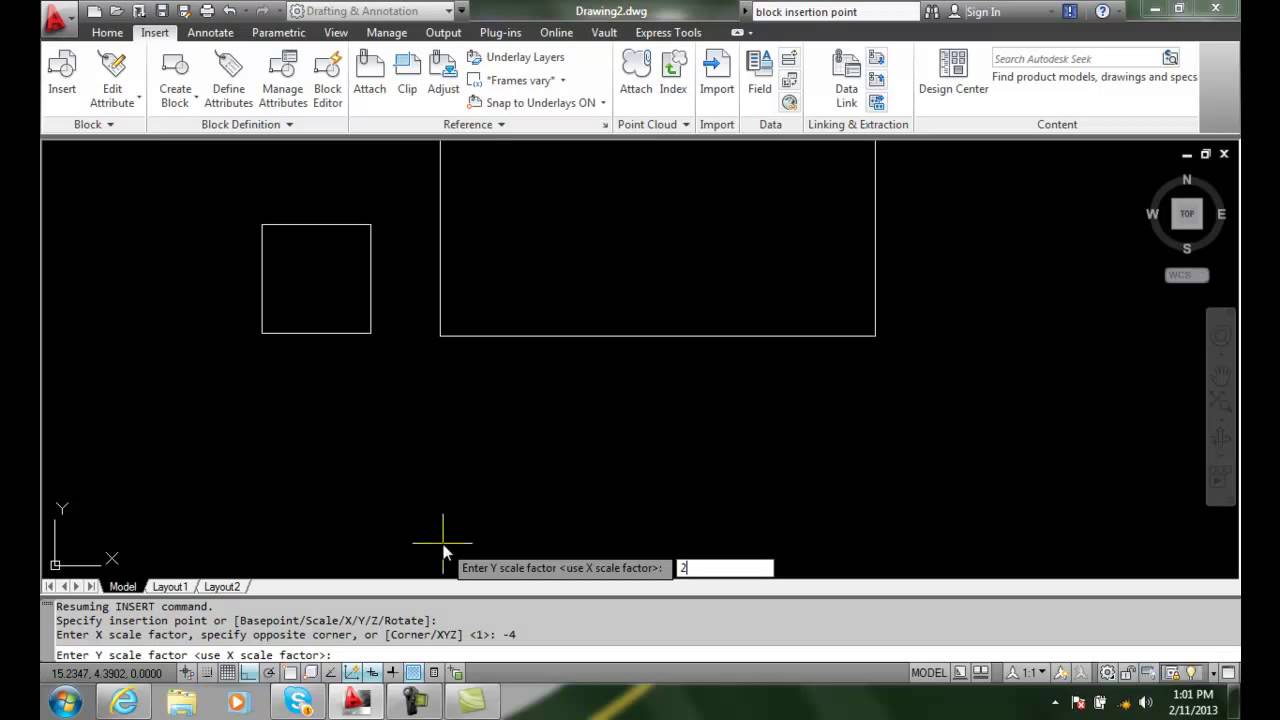 AutoCAD II 24 12 Scaling Blocks YouTube autocad-ii-24-12-scaling-blocks-youtube
