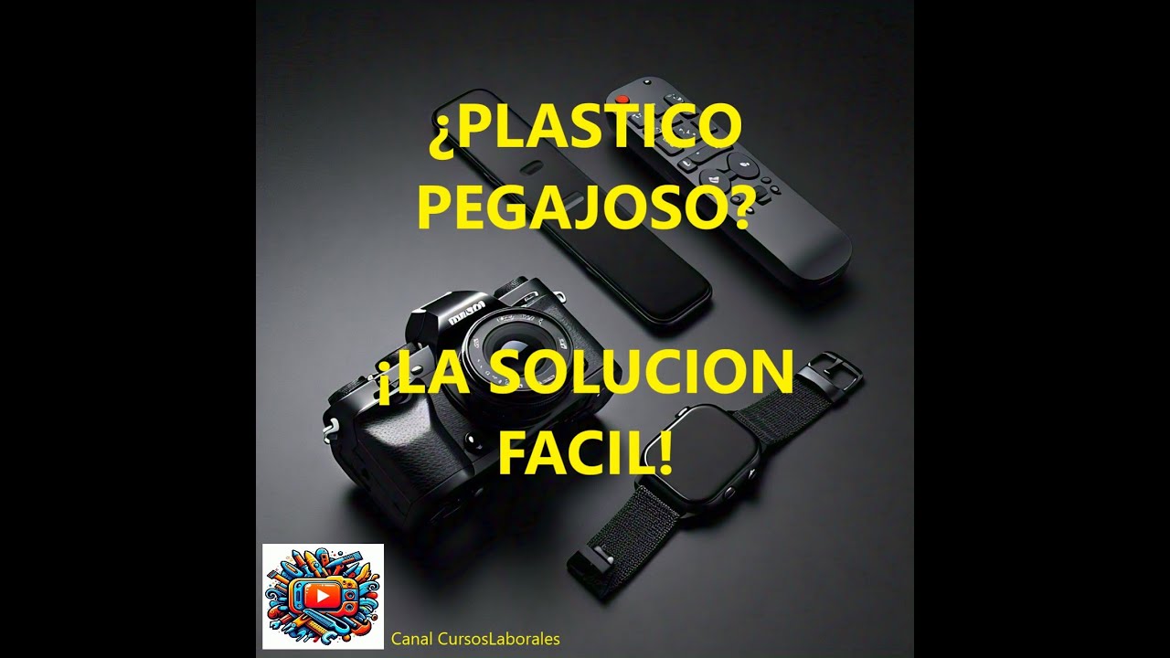 Como limpiar plástico pegajoso. Guía simple para quitar el pegote de ...