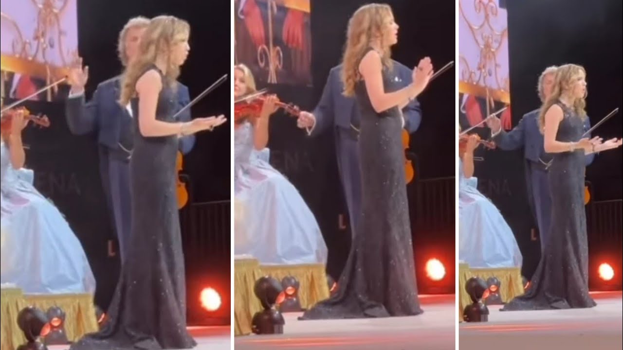 Emma Kok & André Rieu Live performance behind the Scenes - YouTube