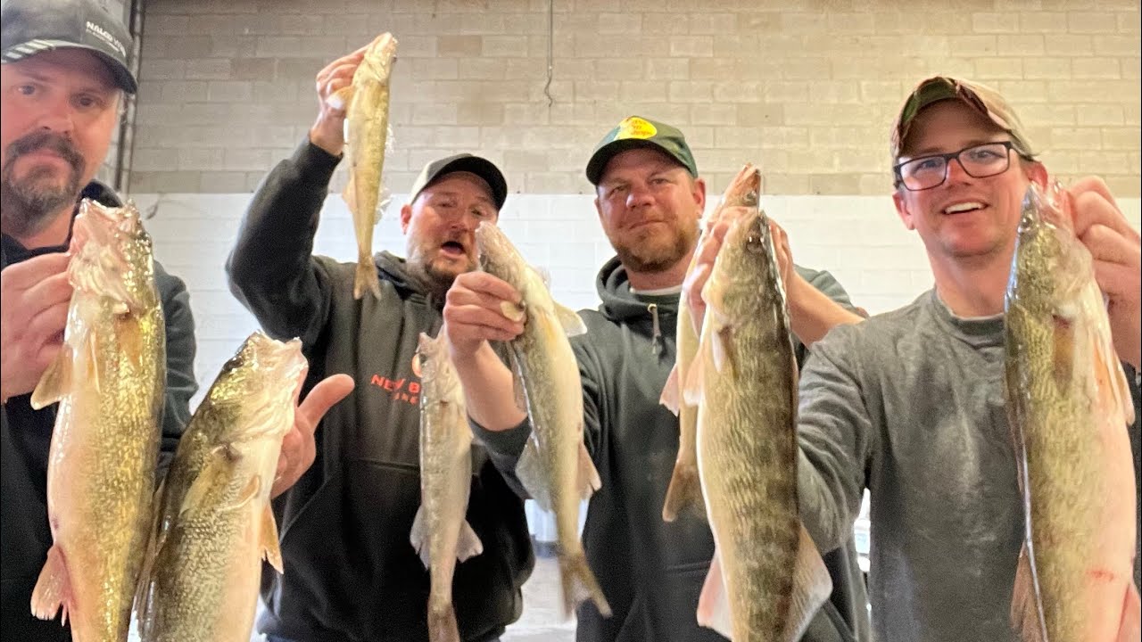 Detroit River Walleye Fishing April 2023 Primus-John The Fisherman ...