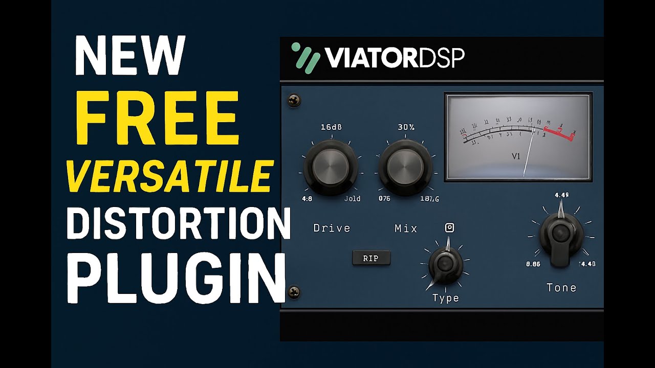 "FREE Analog-Style Distortion Plugin You Need!" limited time - YouTube