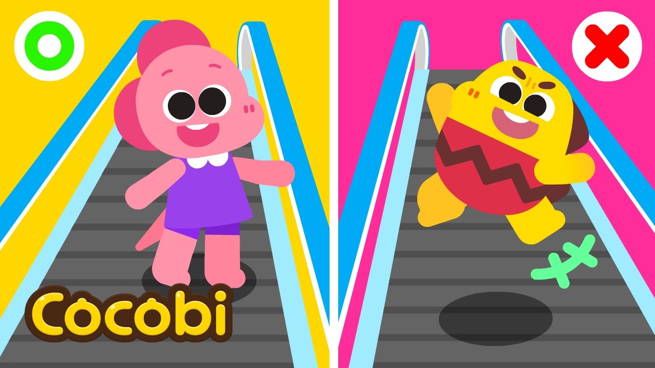 Mix - Traffic Safety Song | Elevator, Escalator Safety Tips for Kids ...