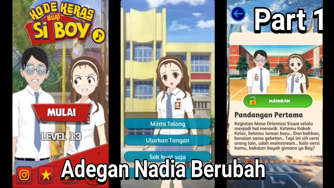 Pertama Kali Boy Bertemu Nadia {Kode Keras Buat Si Boy Episode 1 ...