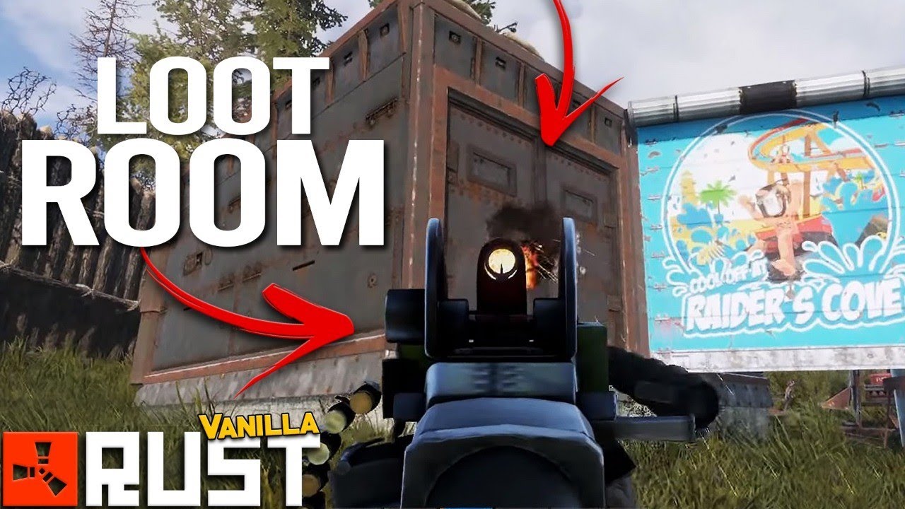 RUST VANILLA: O QUADRADINHO BLINDADO | LOOT ROOM - YouTube